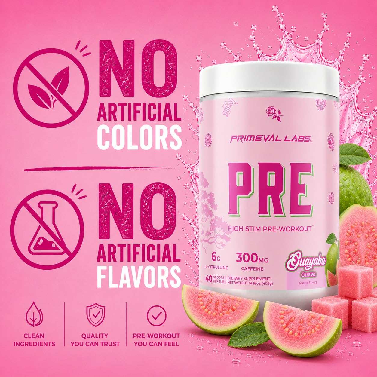 enhanced focus with Primeval Labs PRE