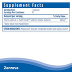 enhanced focus with saffron extract