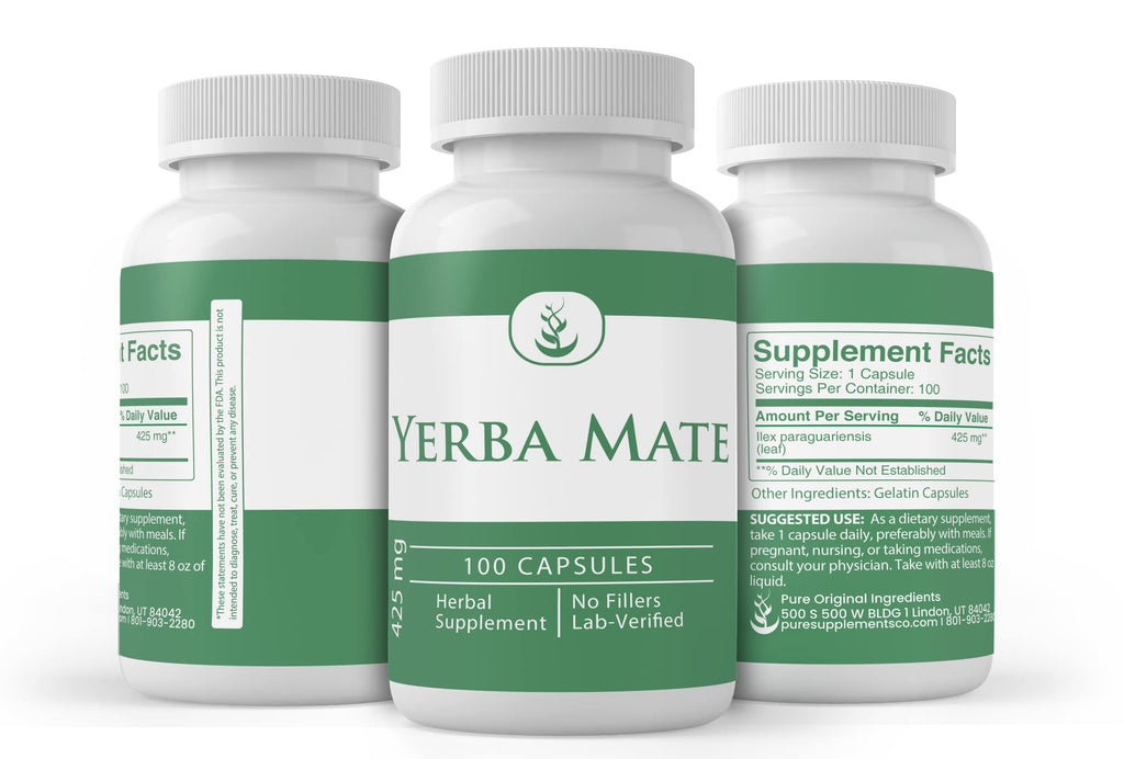 enhanced focus with yerba mate