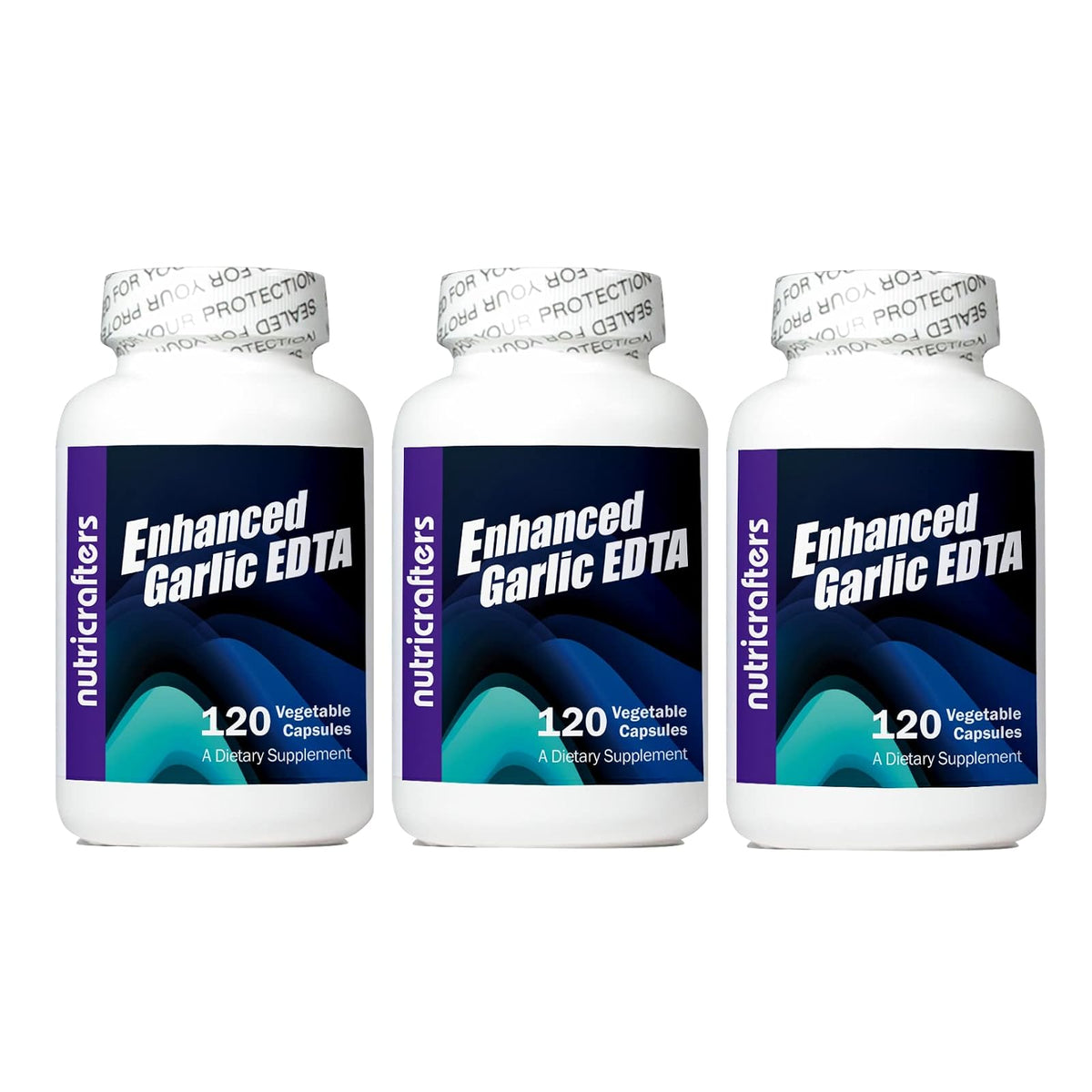 Enhanced garlic supplement for heart health