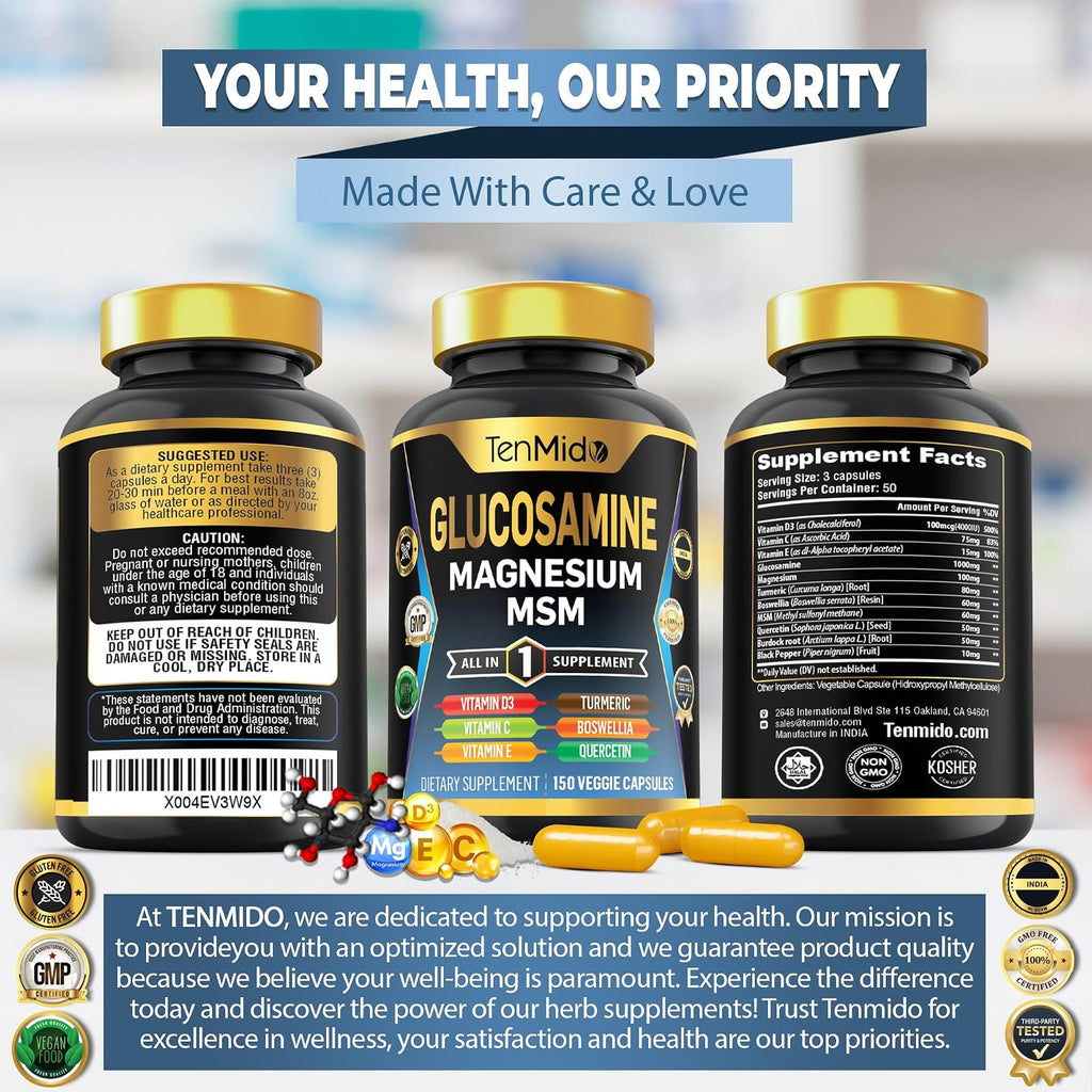 enhanced glucosamine MSM blend