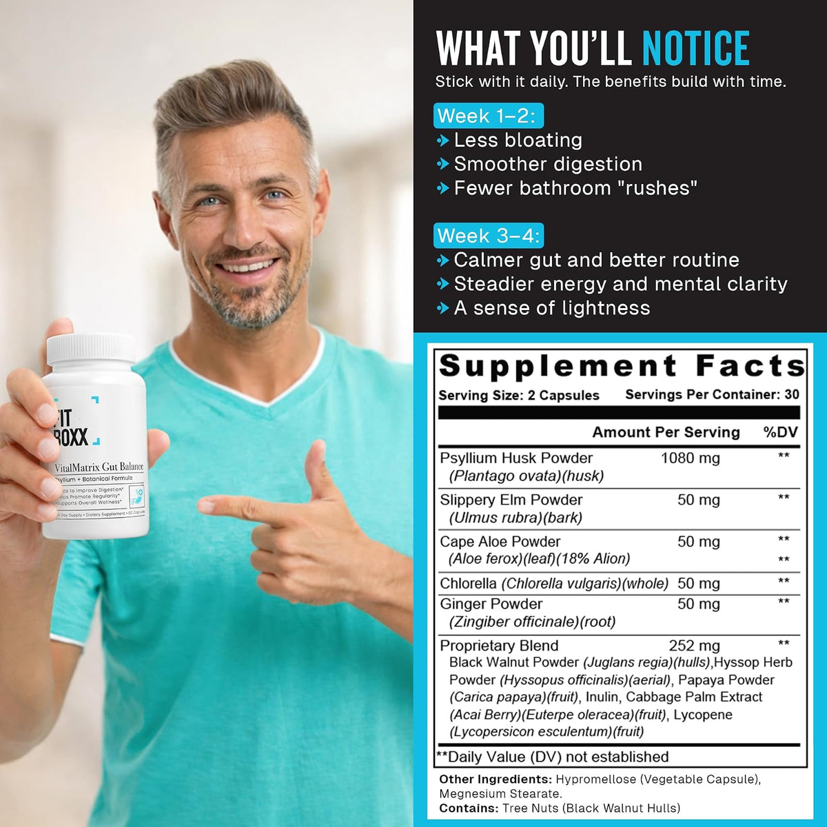 enhanced gut balance supplement