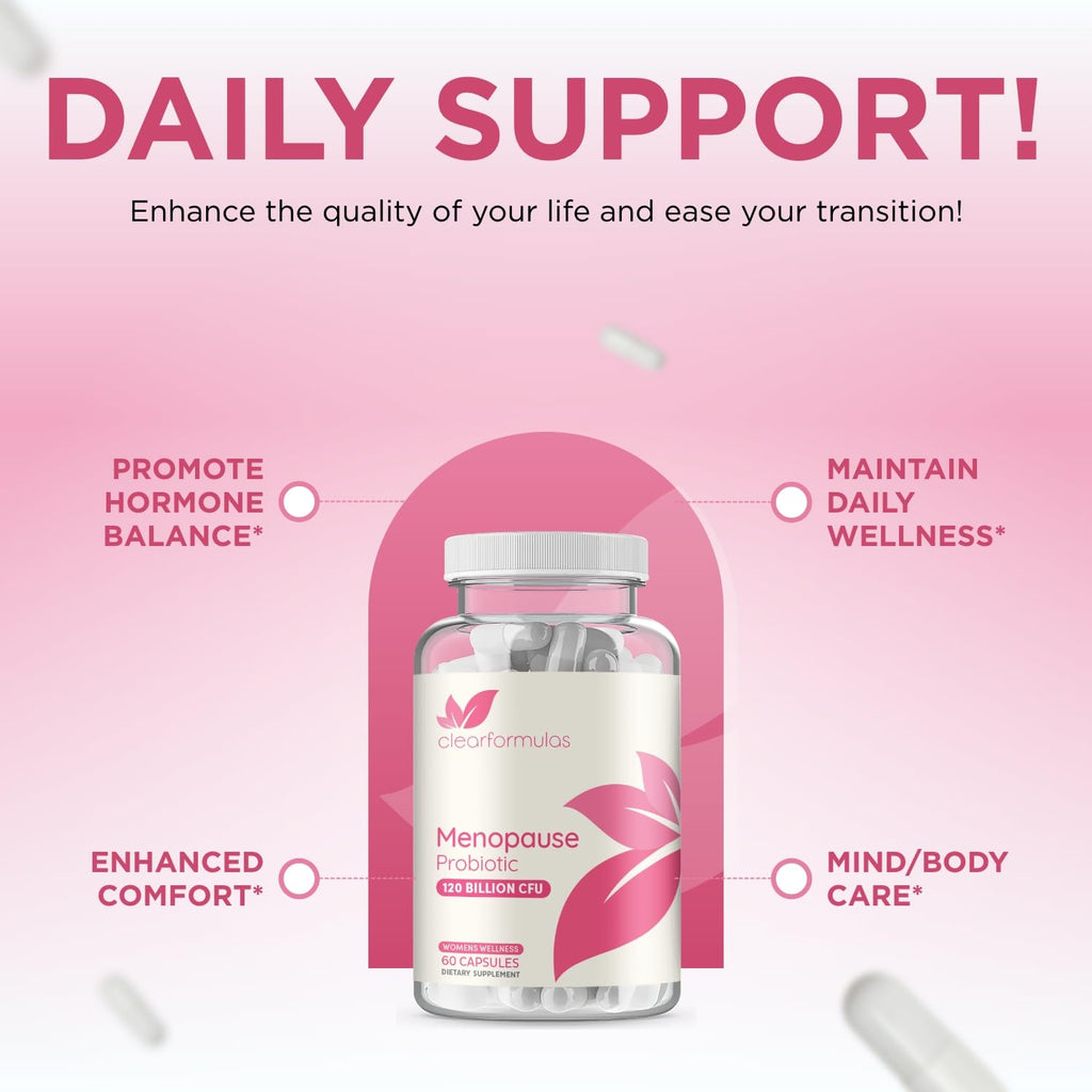 enhanced gut health menopause probiotics