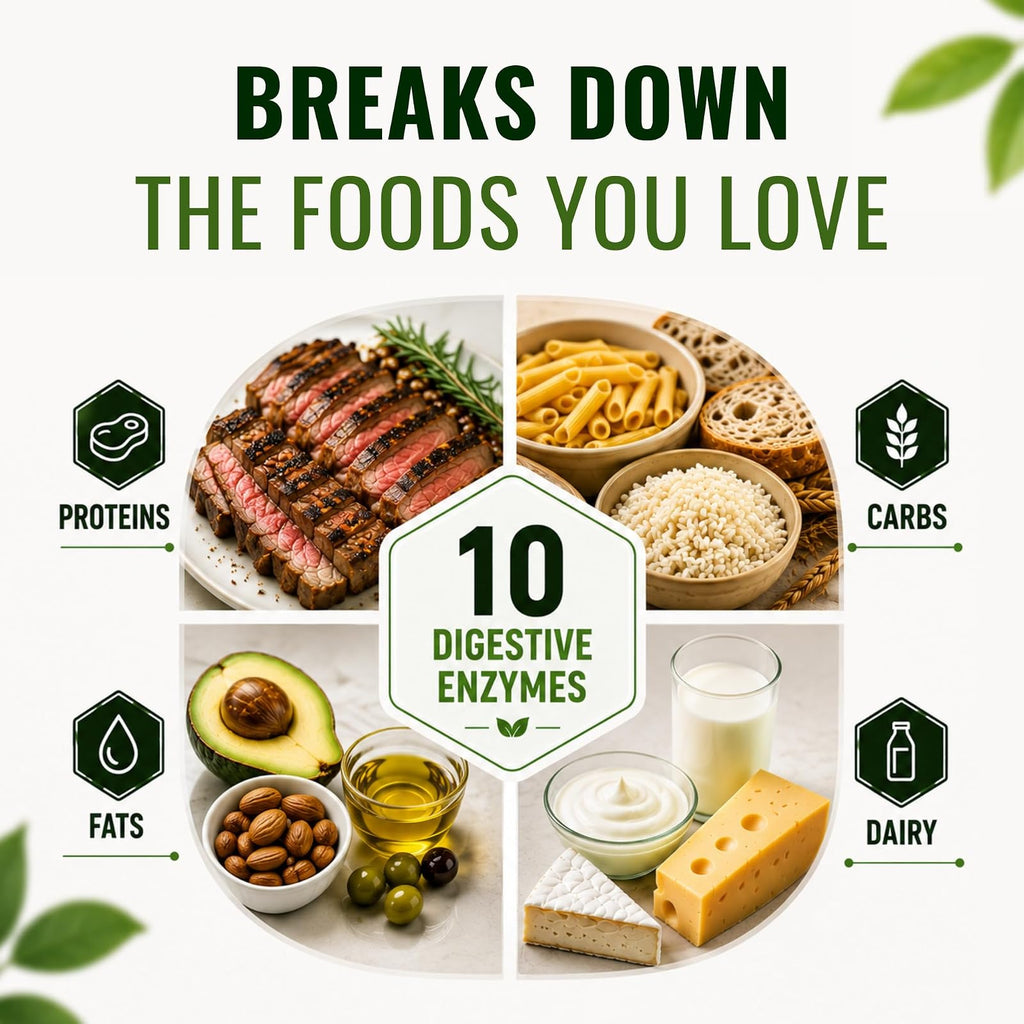 enhanced gut health with enzymes