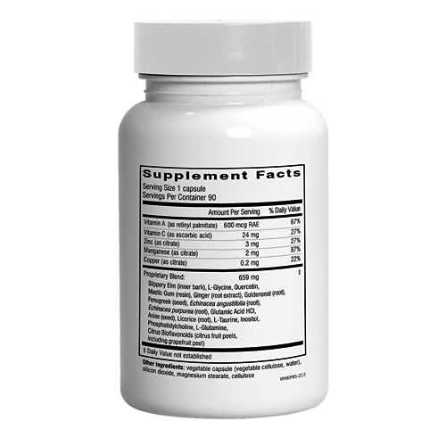 enhanced gut health with vitamins and minerals
