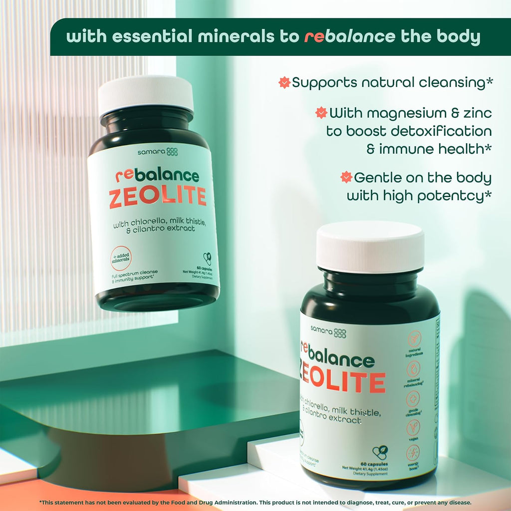 Enhanced gut health with zeolite