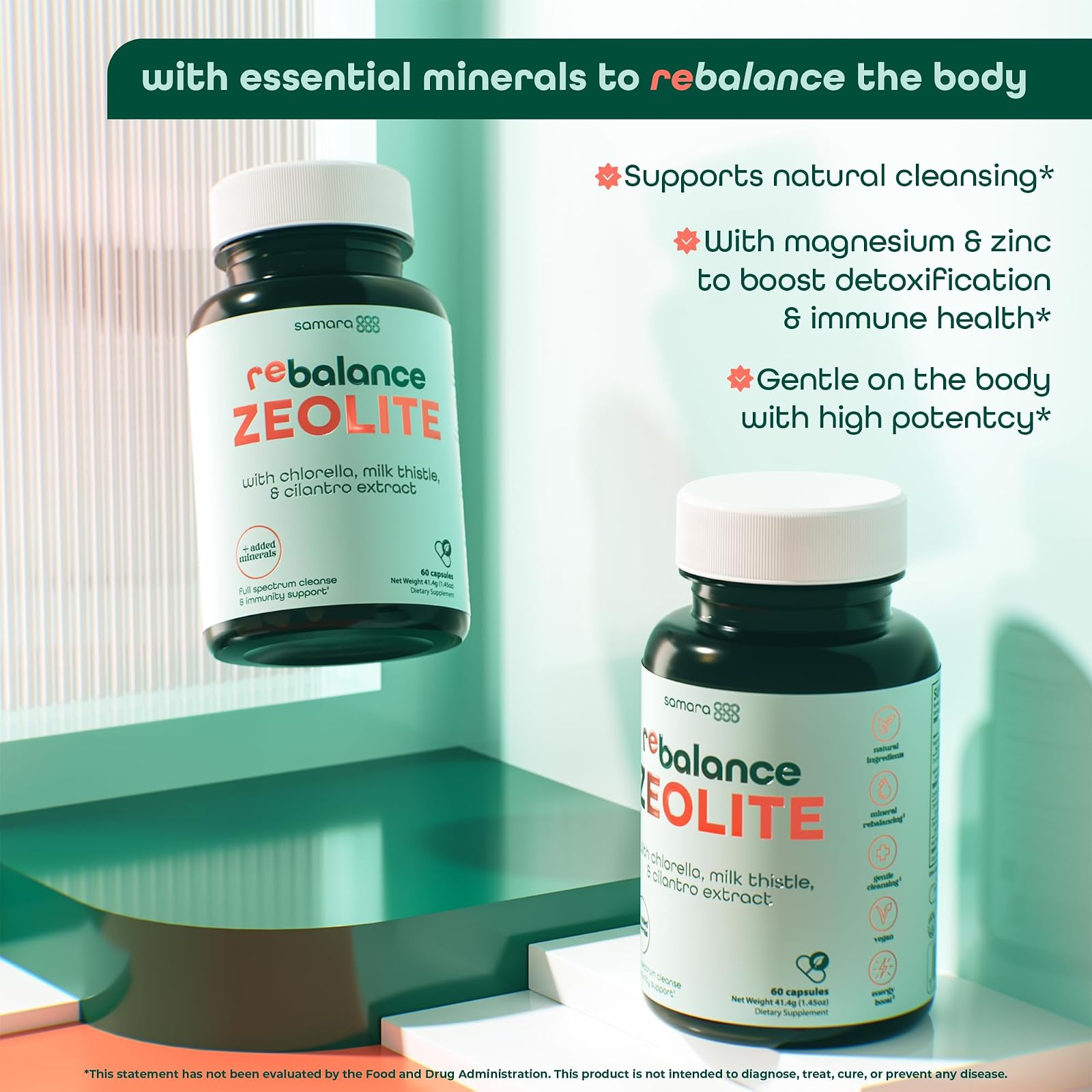 Enhanced gut health with zeolite