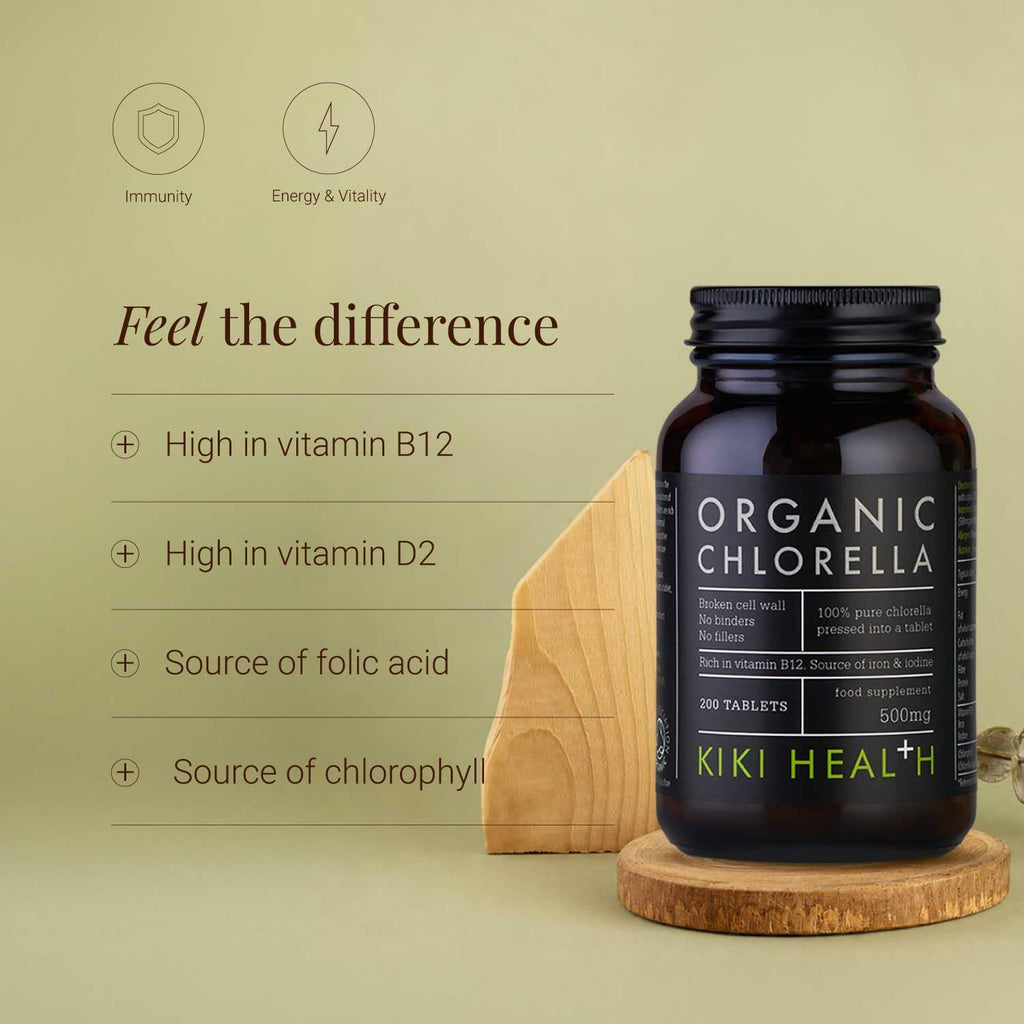 enhanced health with chlorella supplements