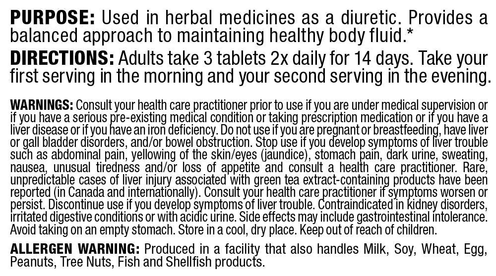 enhanced hydration control tablets