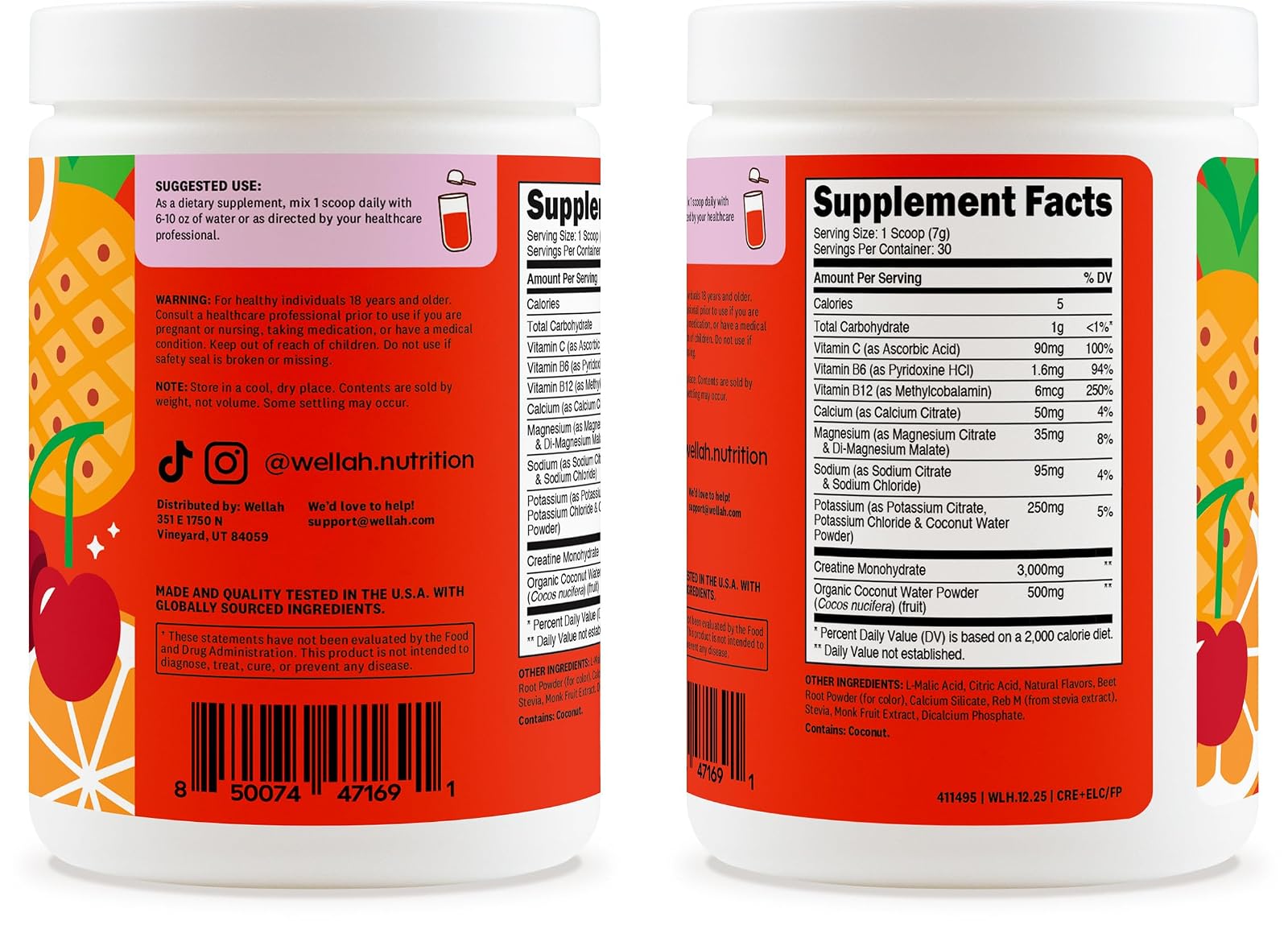 enhanced hydration creatine supplement