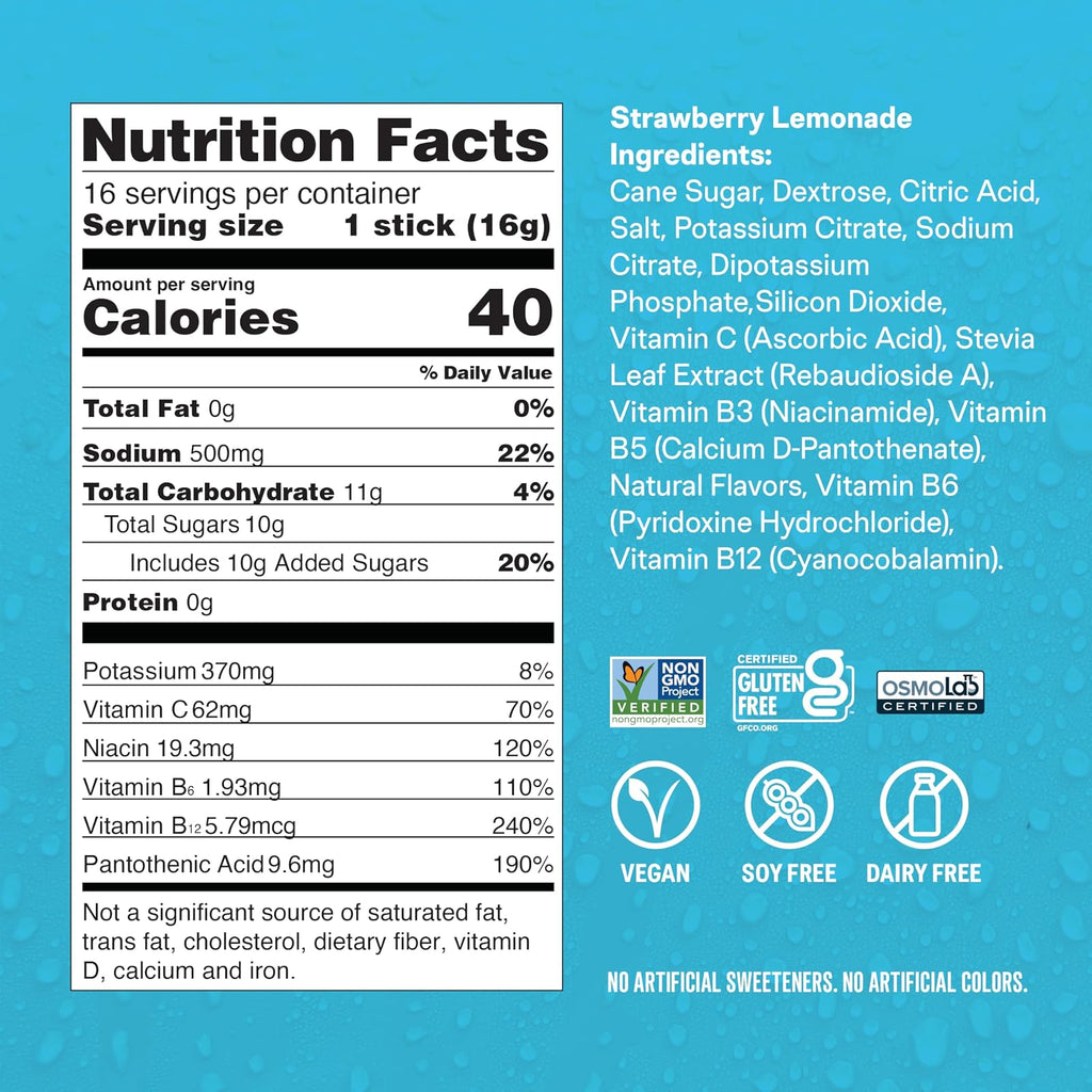 enhanced hydration electrolytes for daily use