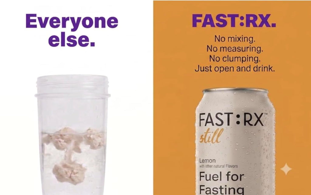 enhanced hydration with FAST:RX electrolytes