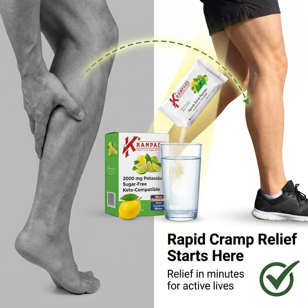 enhanced hydration with Krampade powder