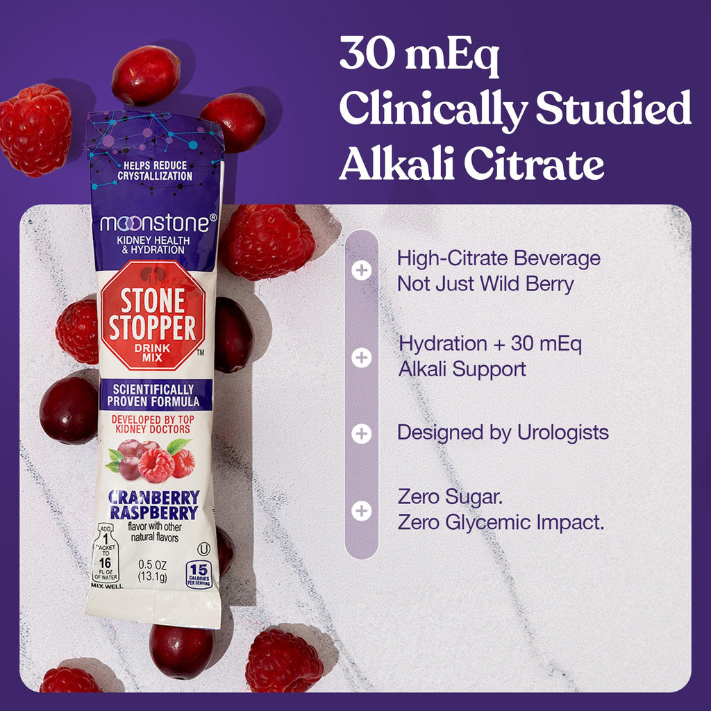 enhanced hydration with moonstone cranberry