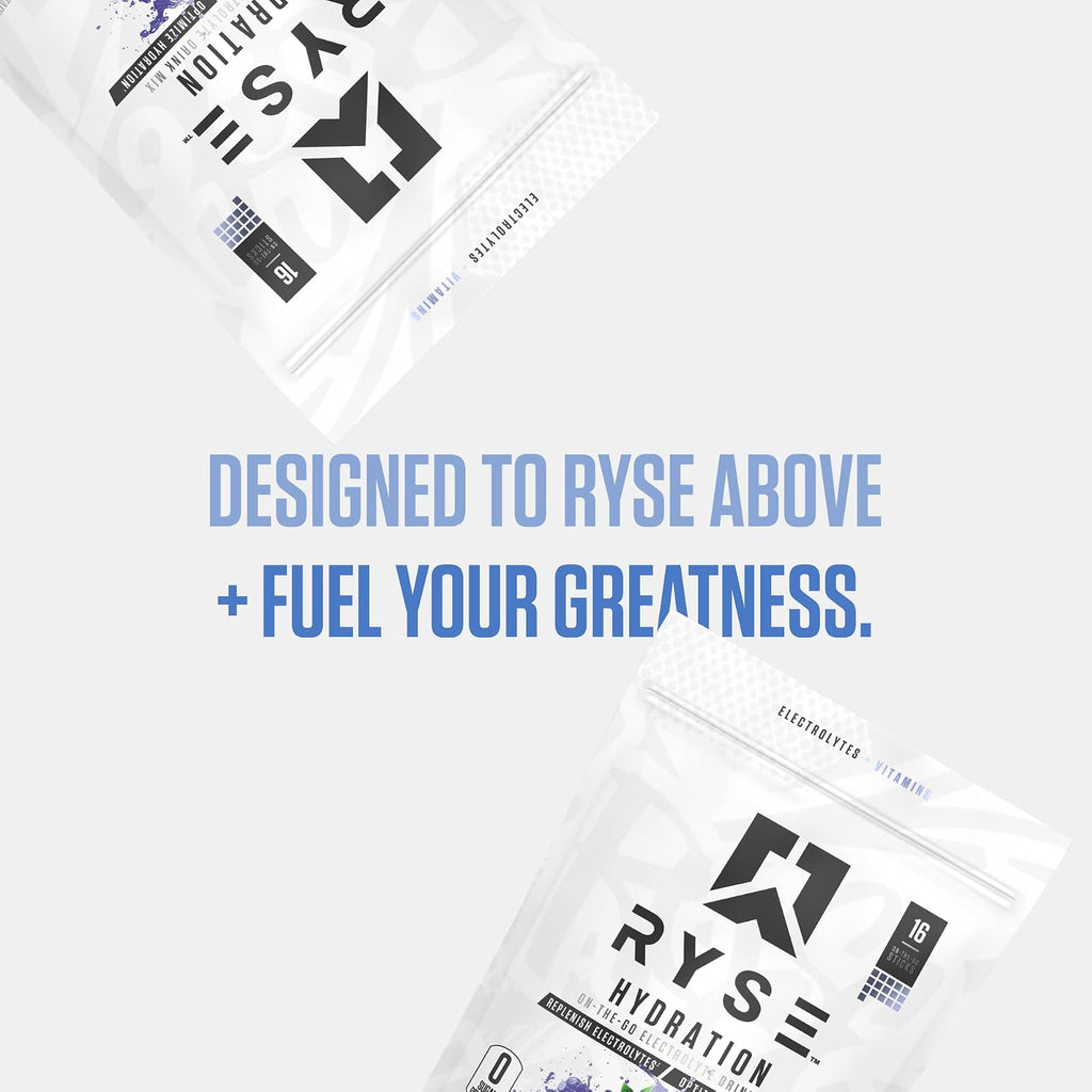 enhanced hydration with RYSE electrolytes