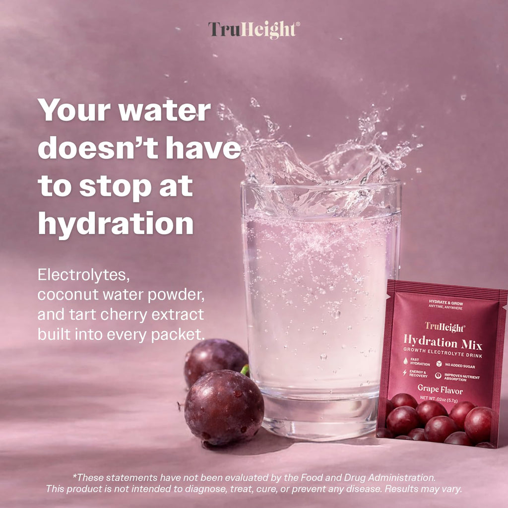 enhanced hydration with TruHeight electrolytes