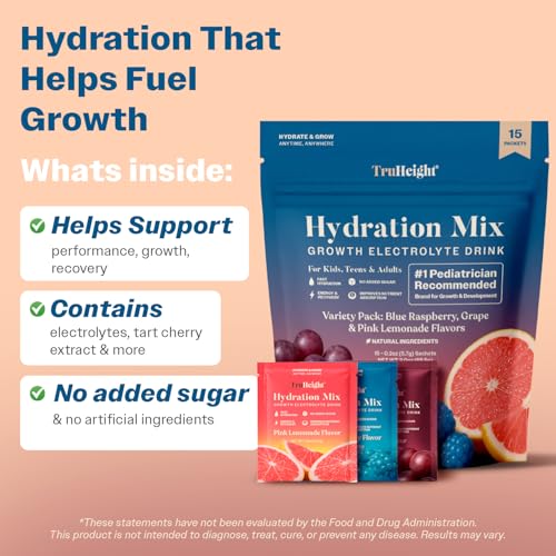 enhanced hydration with TruHeight packets