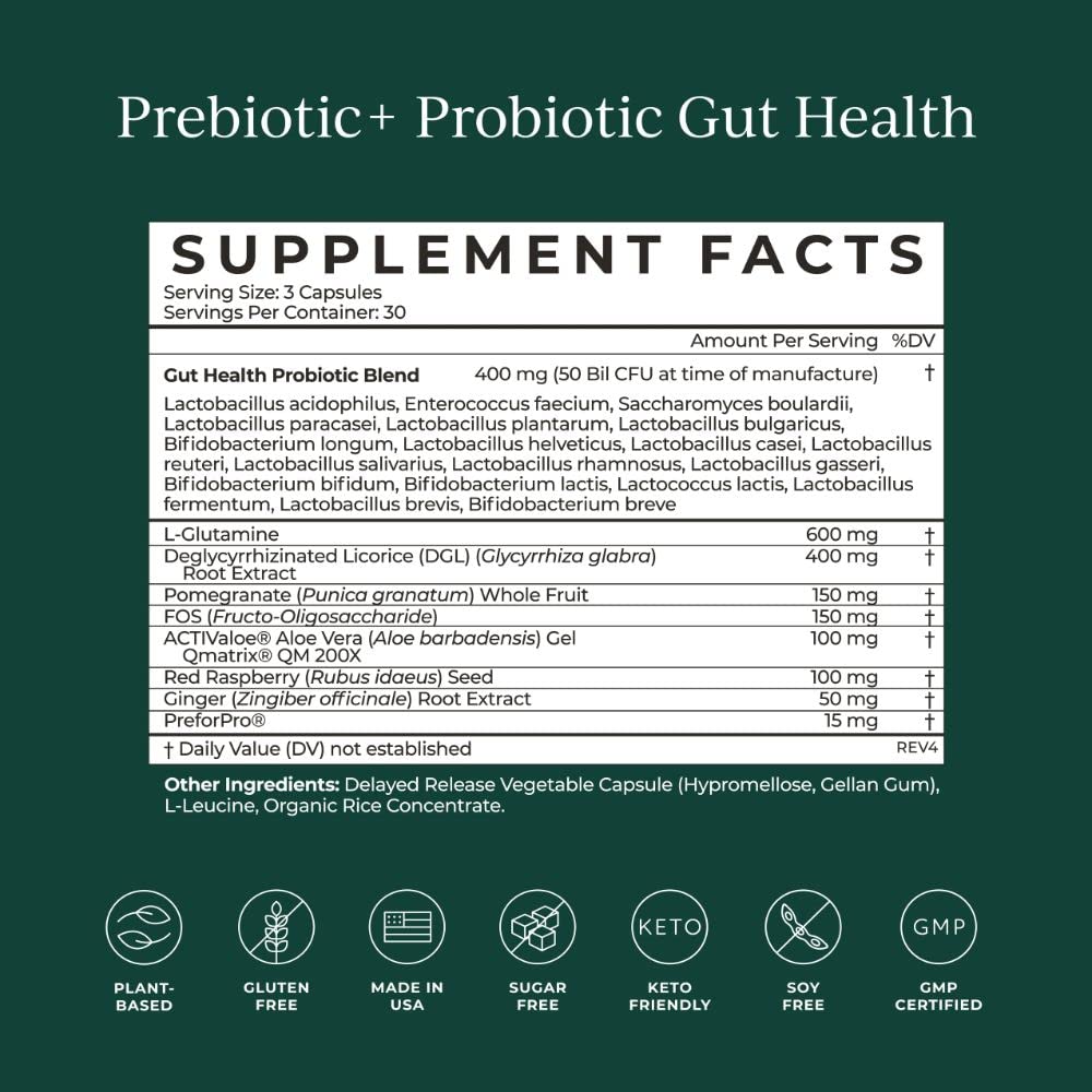 enhanced immune support probiotics capsules