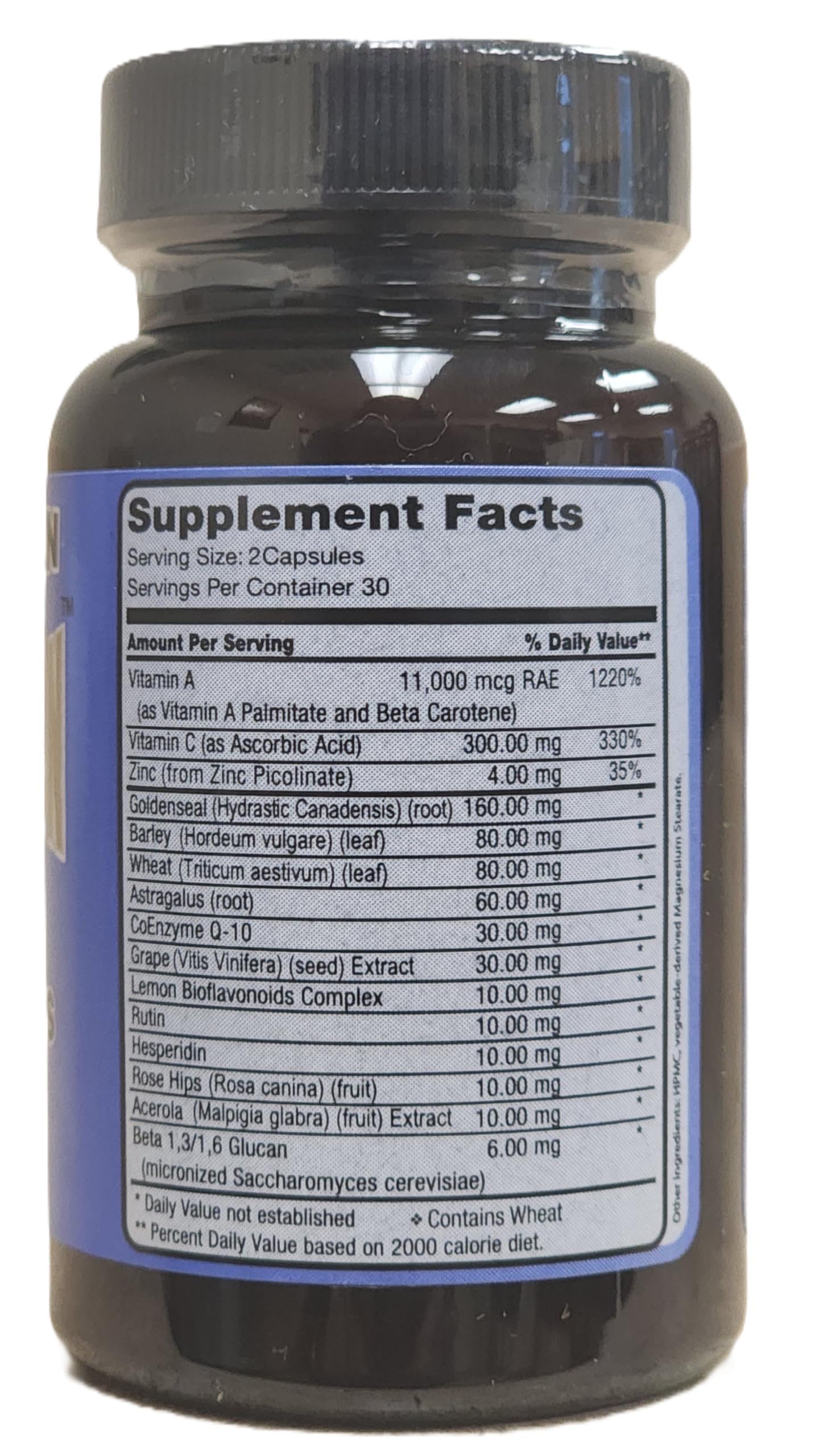 enhanced immunity blended supplements Canada