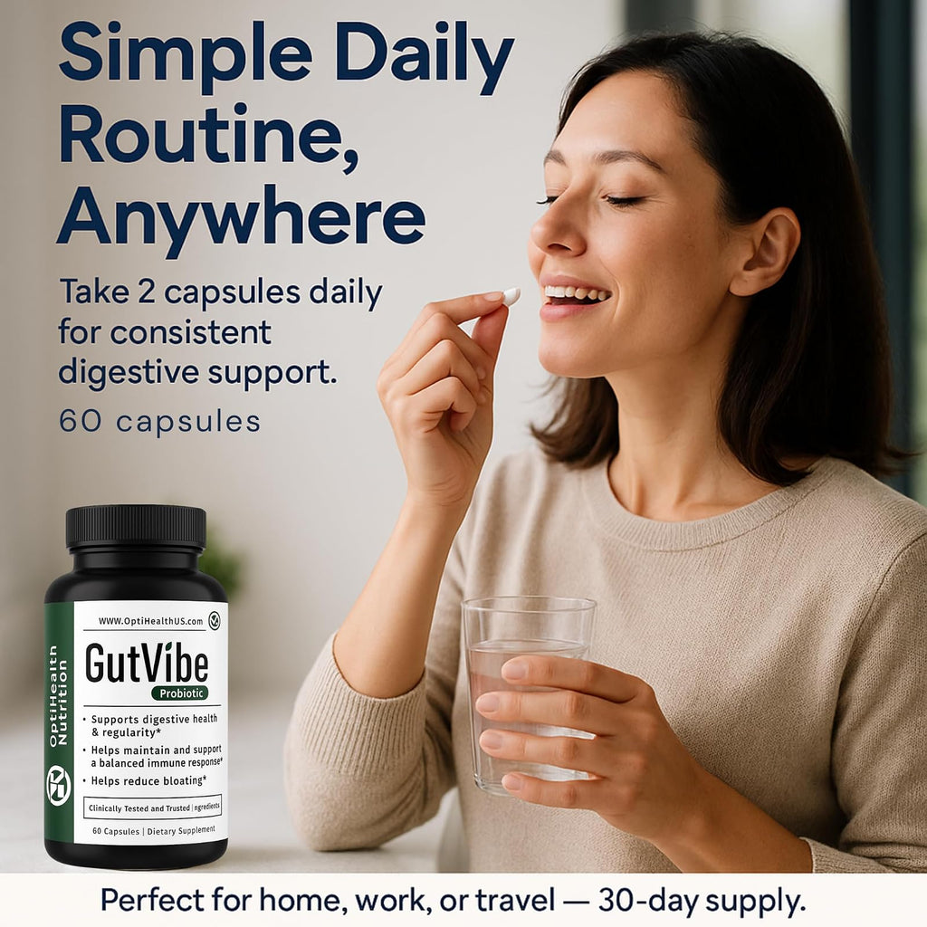 enhanced immunity with GutVibe Probiotic
