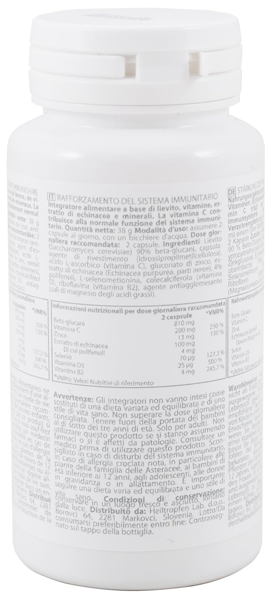 enhanced immunity with Heiltropfen capsules