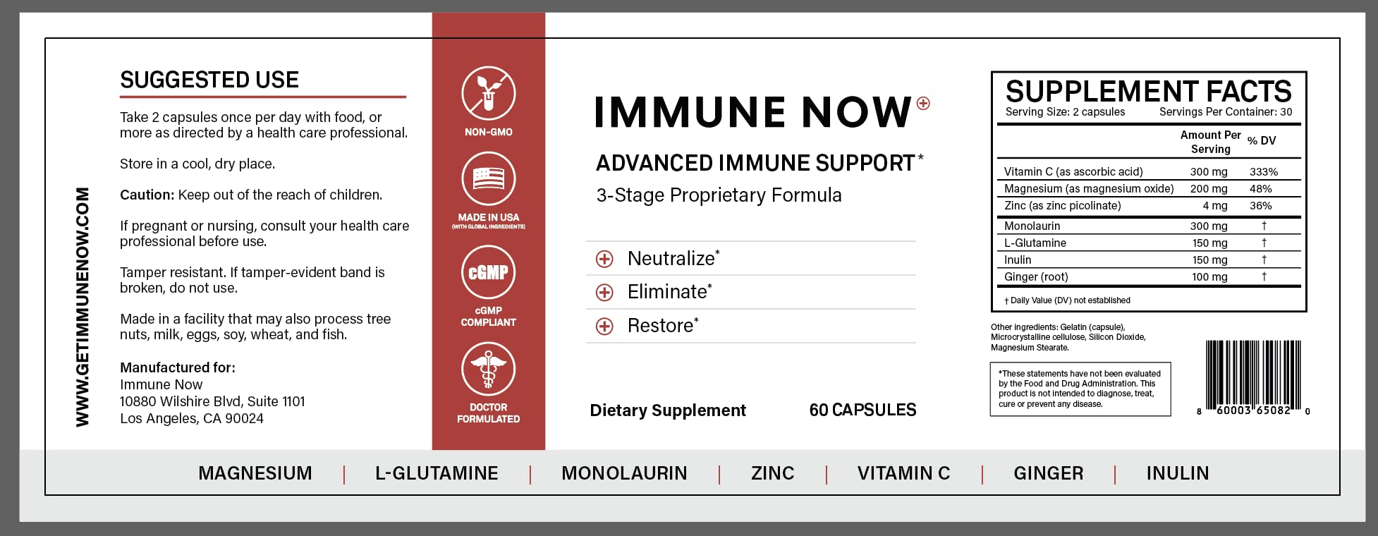 enhanced immunity with monolaurin