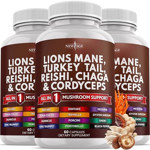 enhanced immunity with mushroom blend