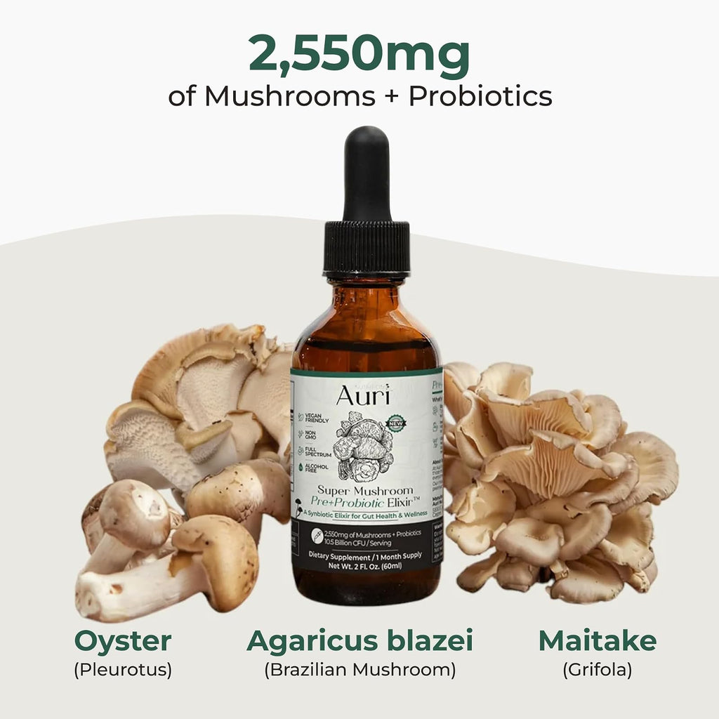 enhanced immunity with super mushrooms