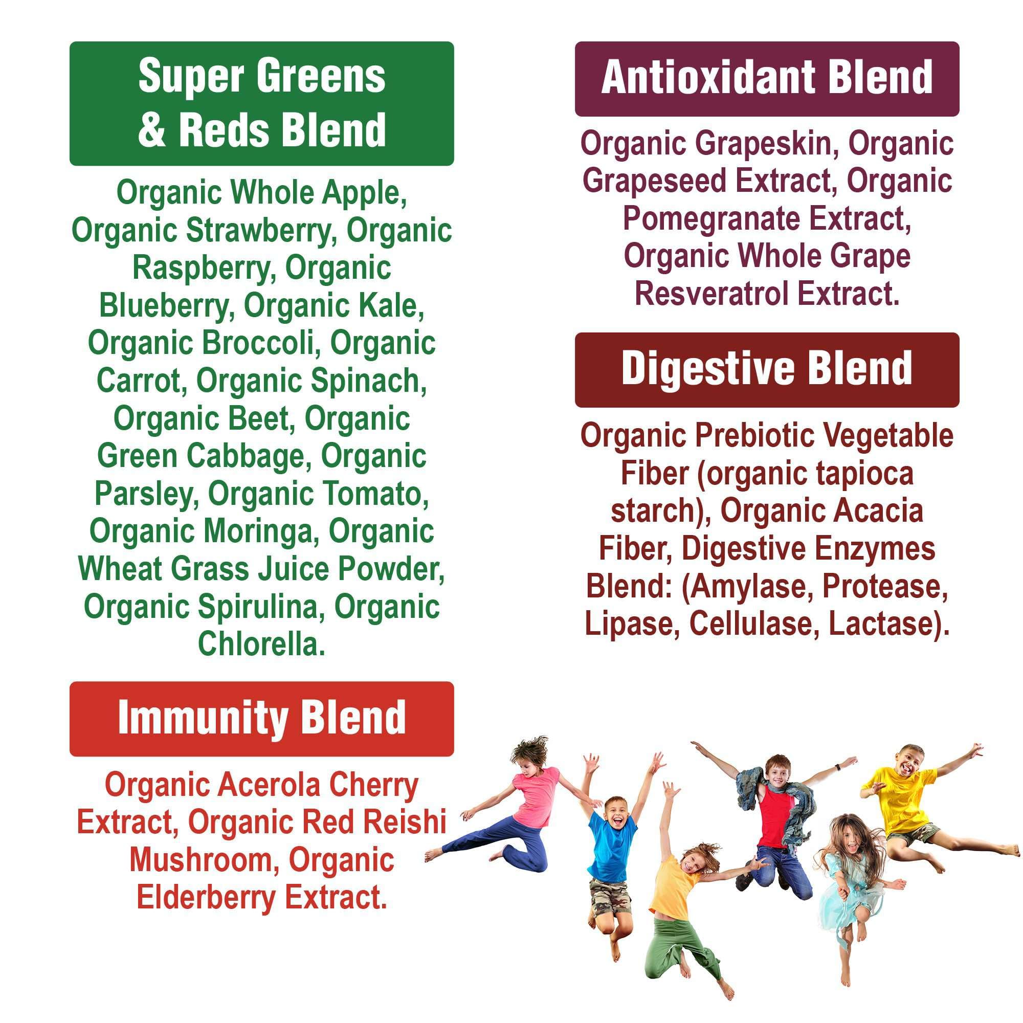 enhanced immunity with superfood blend