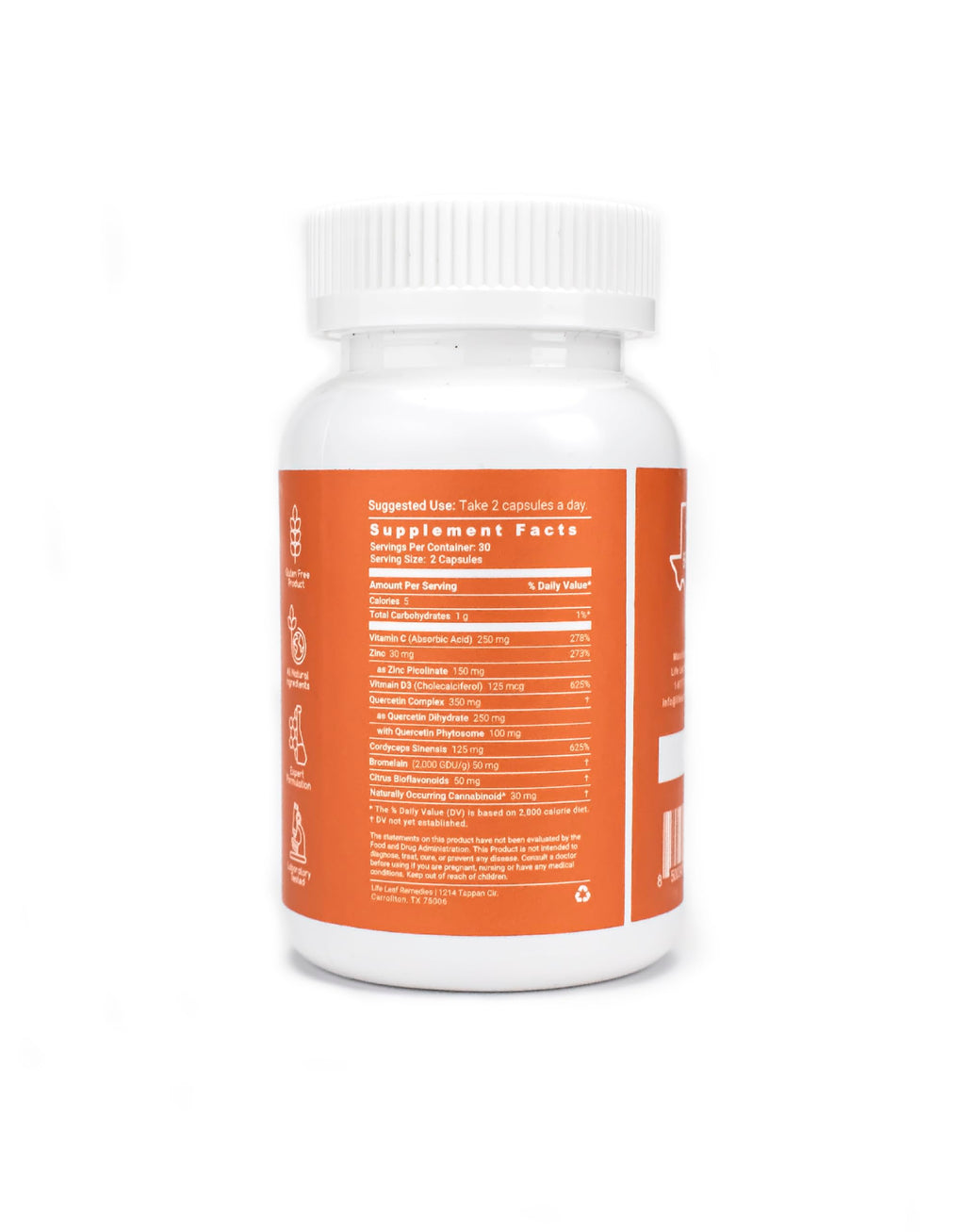 enhanced immunity with vitamin supplements