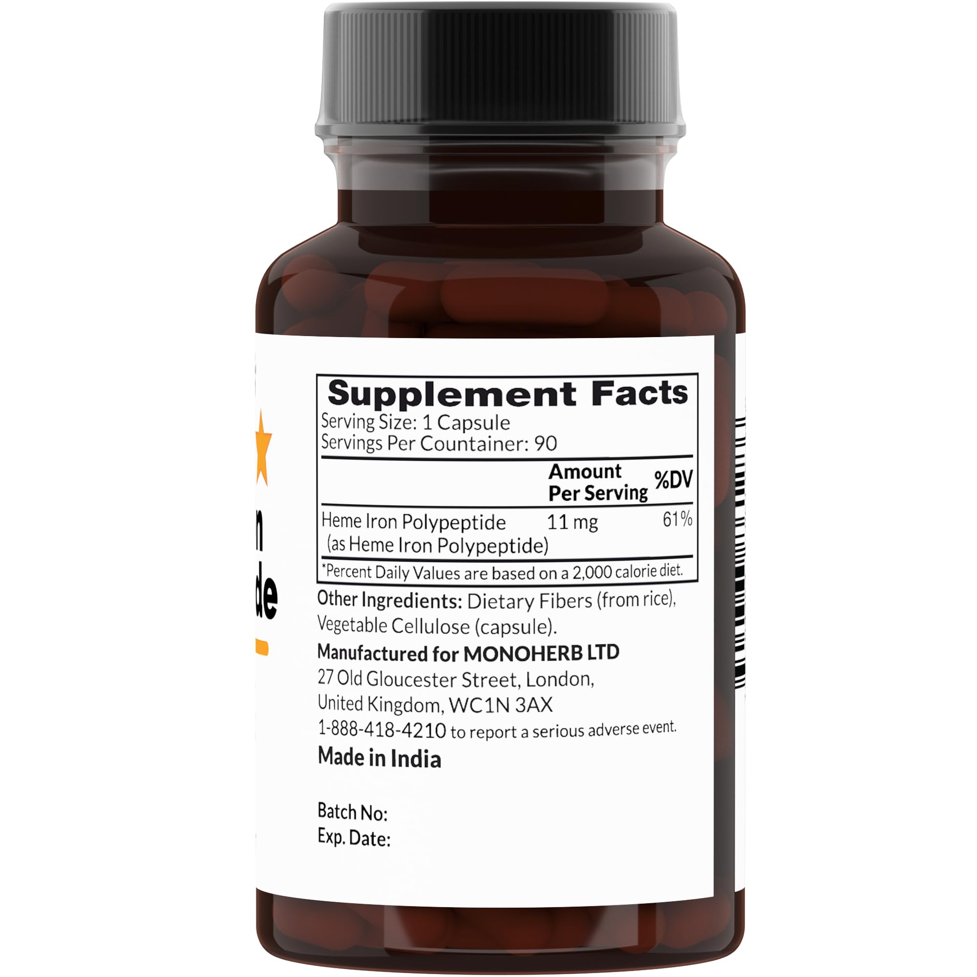 enhanced iron formula for vitality