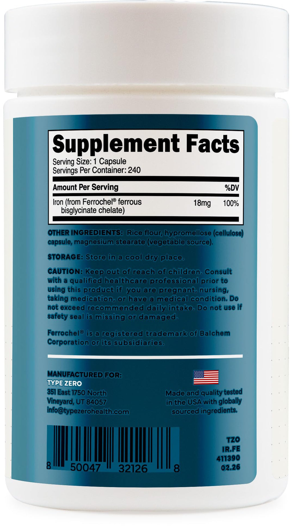 enhanced iron support for women