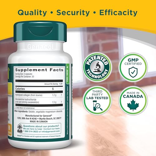 enhanced joint health with glucosamine