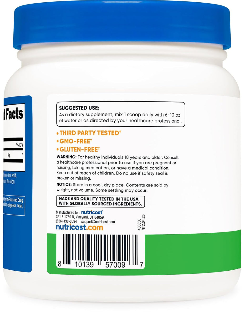 enhanced l-glutamine for digestive health