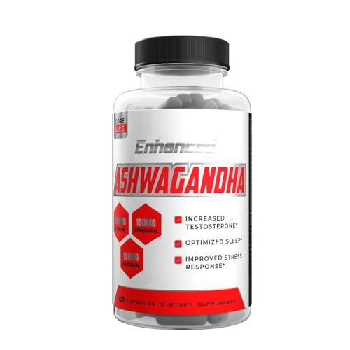 Enhanced Labs ashwagandha capsules for stress relief