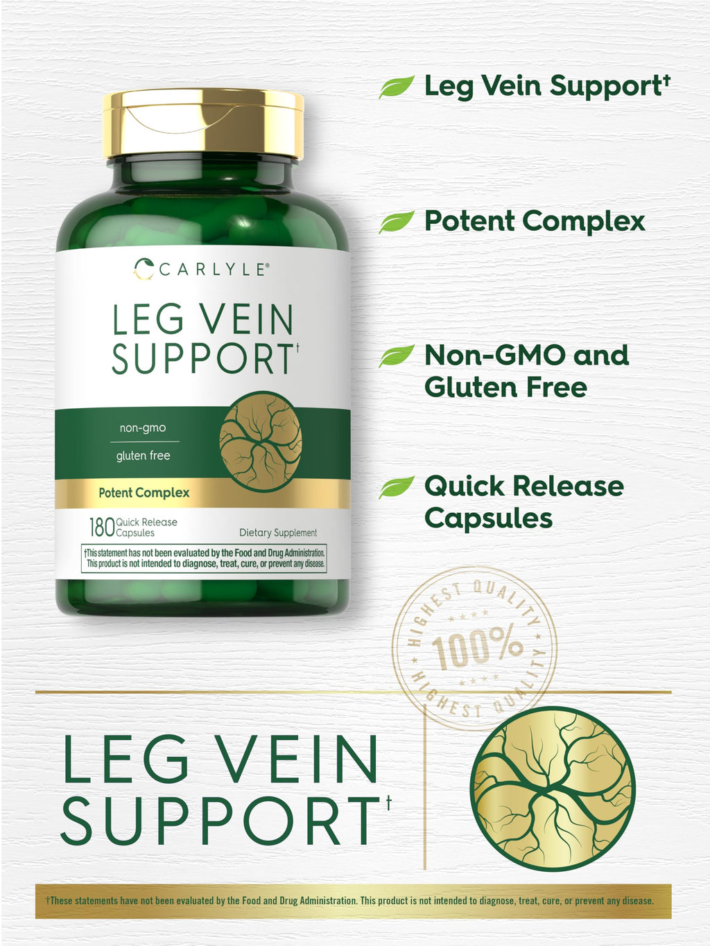 enhanced leg vein function capsules