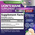 enhanced lion's mane for brain support