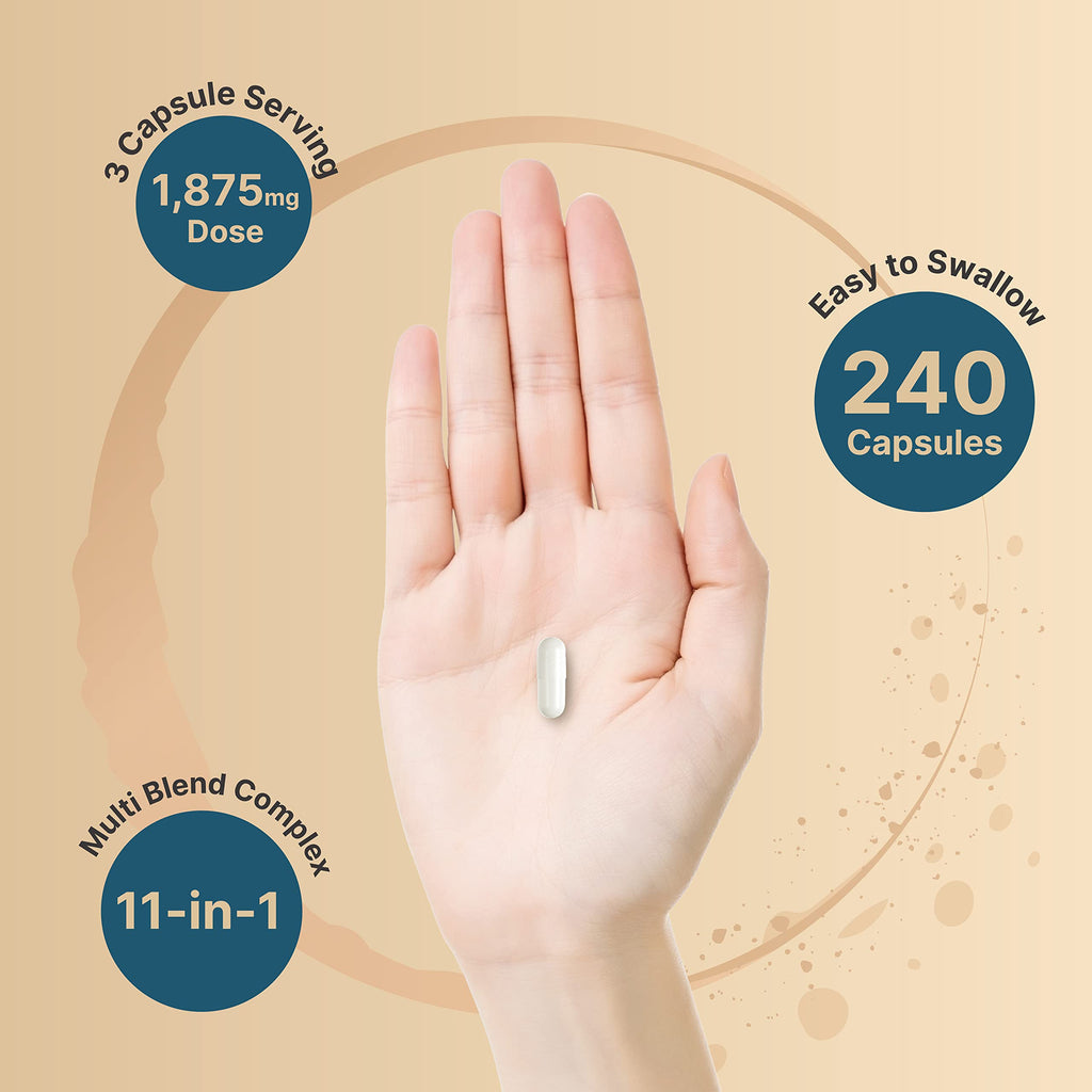 enhanced liver function with blended supplements
