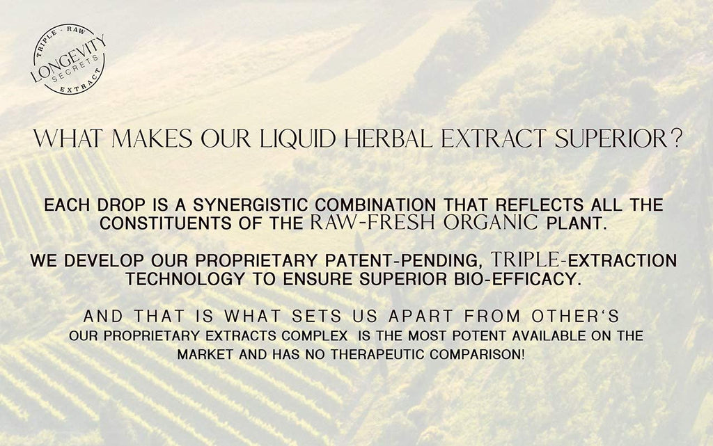 enhanced longevity with organic ingredients