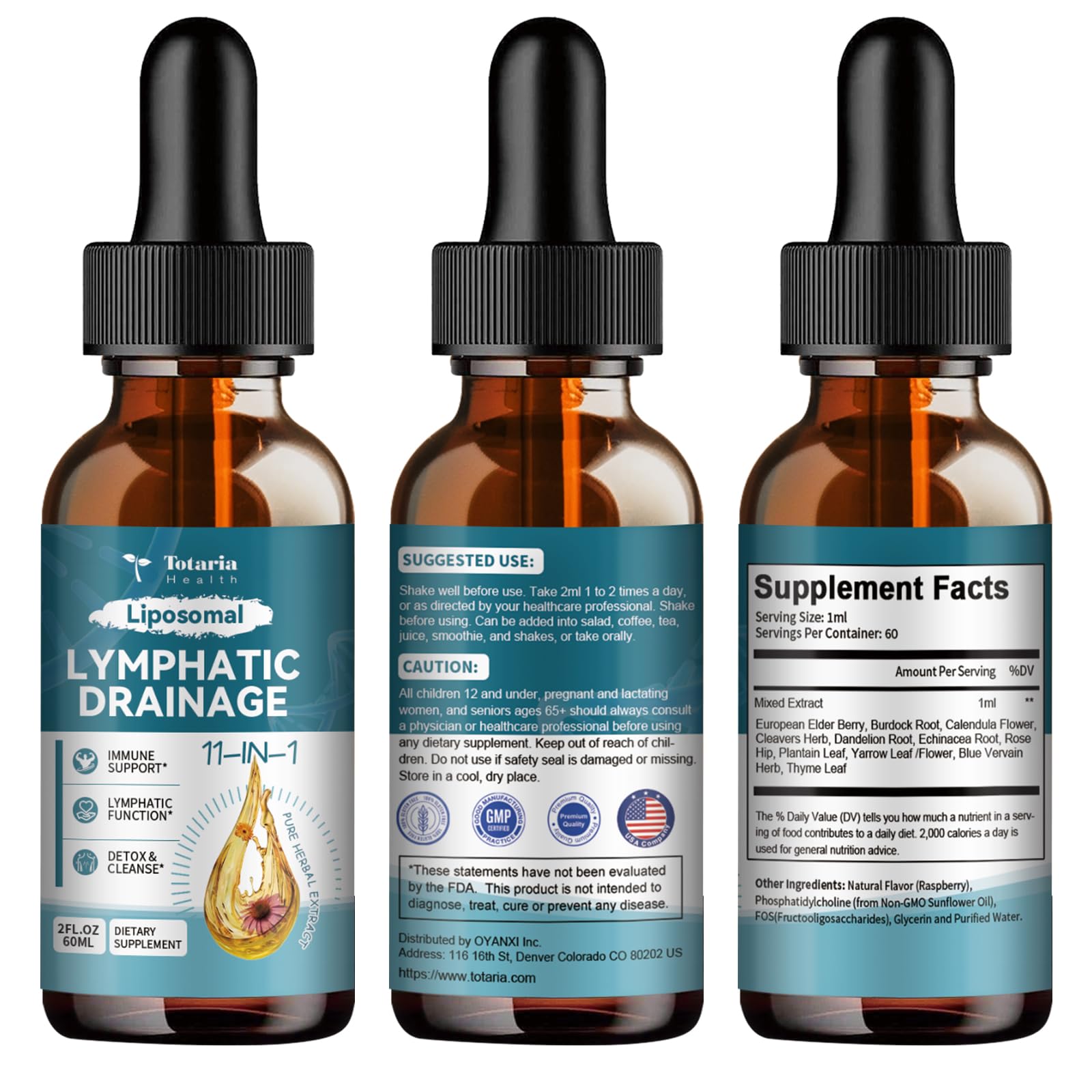 enhanced lymphatic function with drops