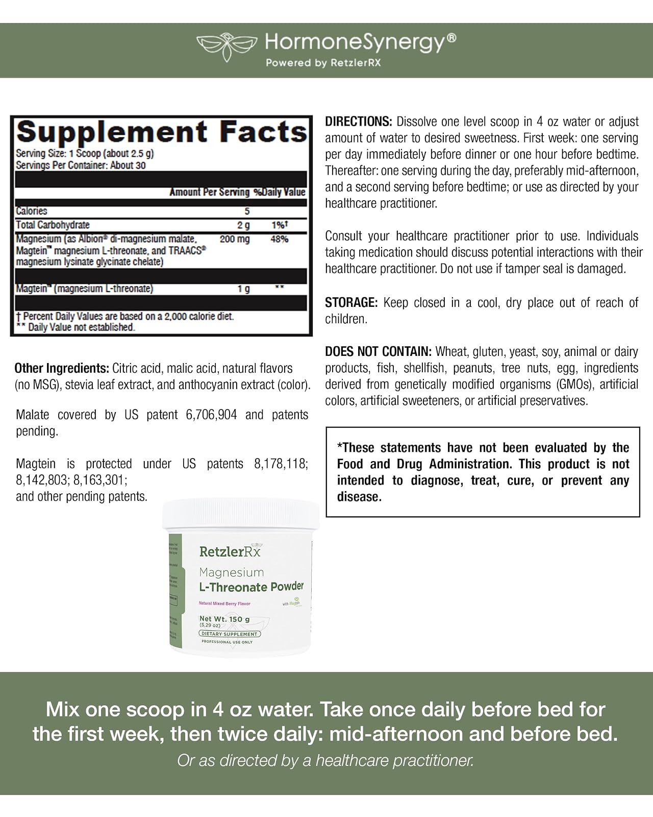 enhanced magnesium for stress relief