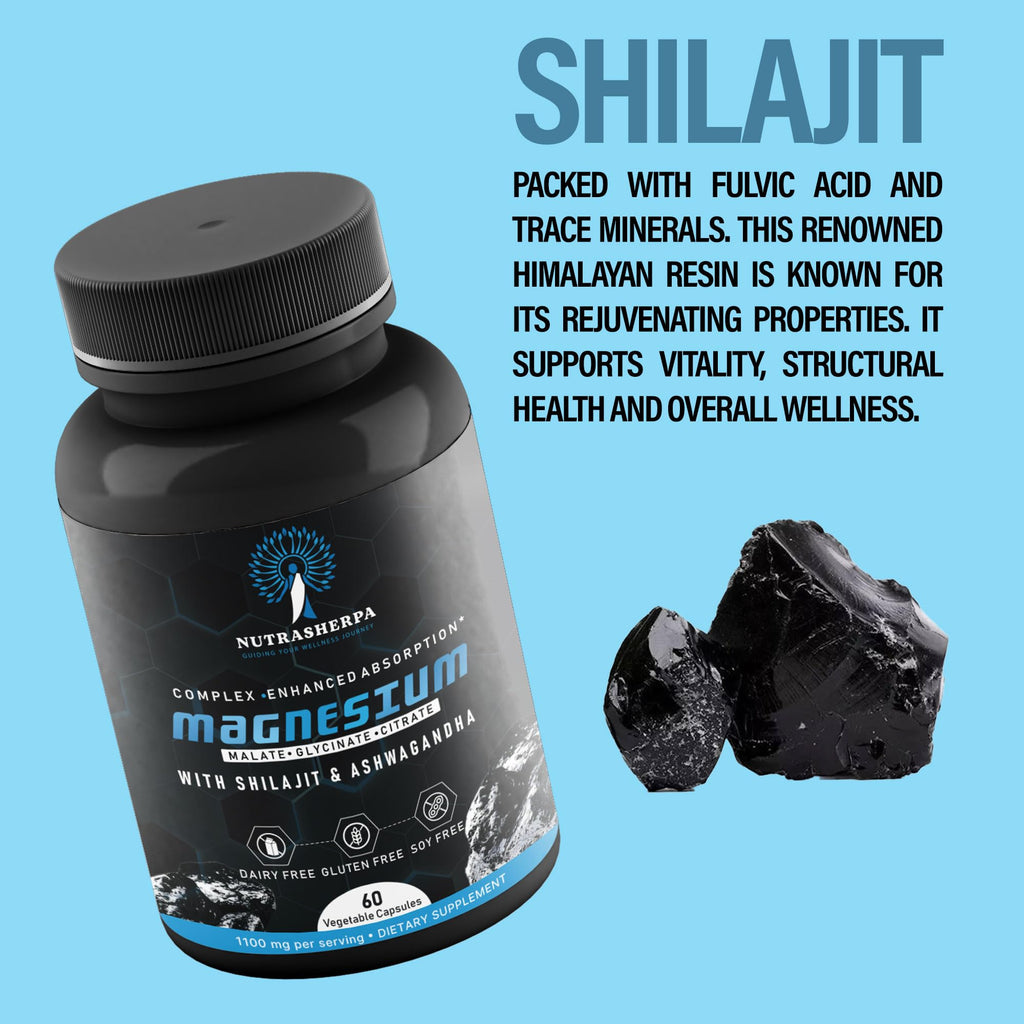 enhanced magnesium formula with shilajit