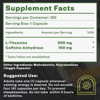 enhanced mental clarity l-theanine