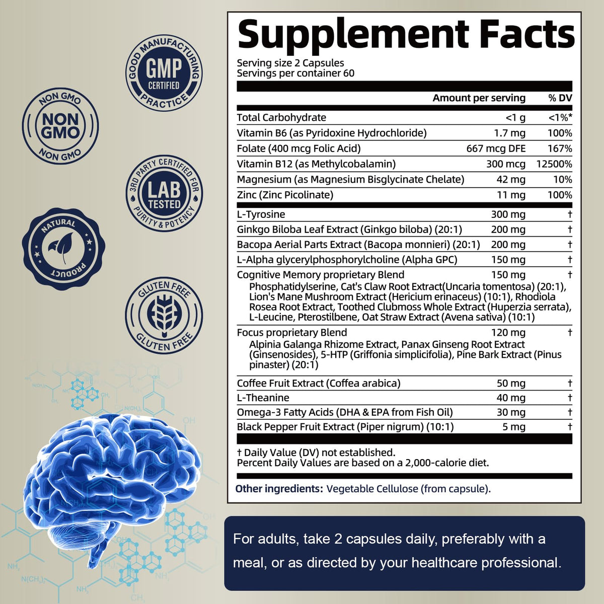 enhanced mental clarity multivitamin