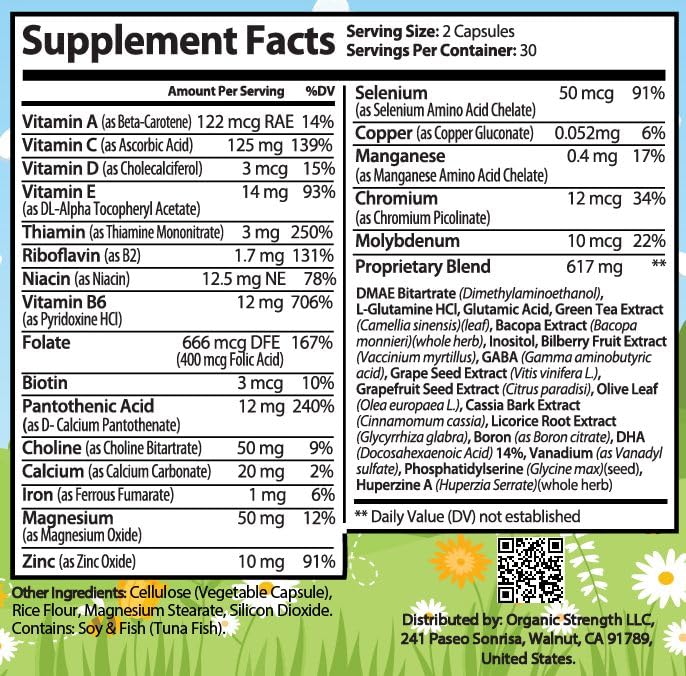 enhanced mental clarity supplement