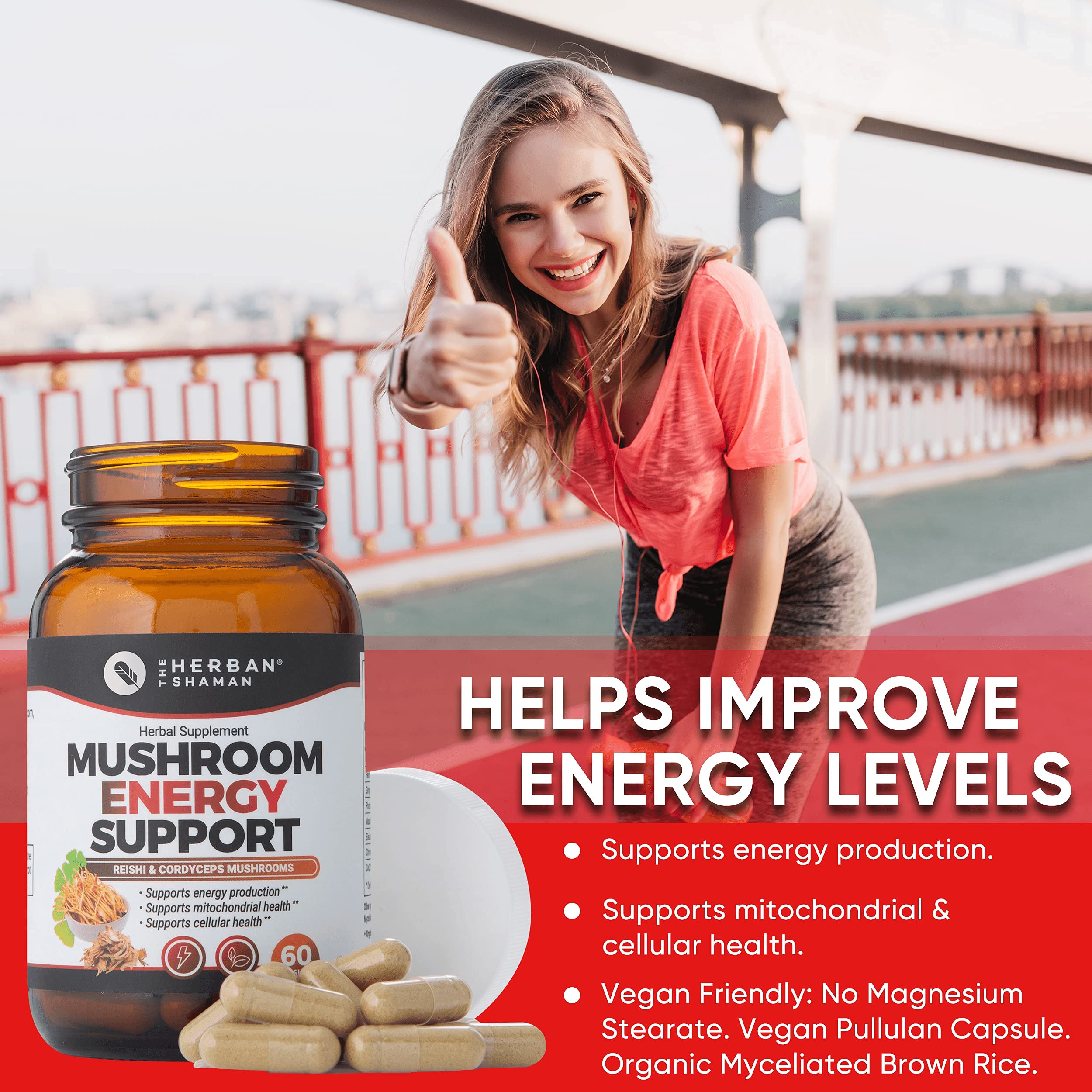 enhanced mental clarity with herbal mushrooms
