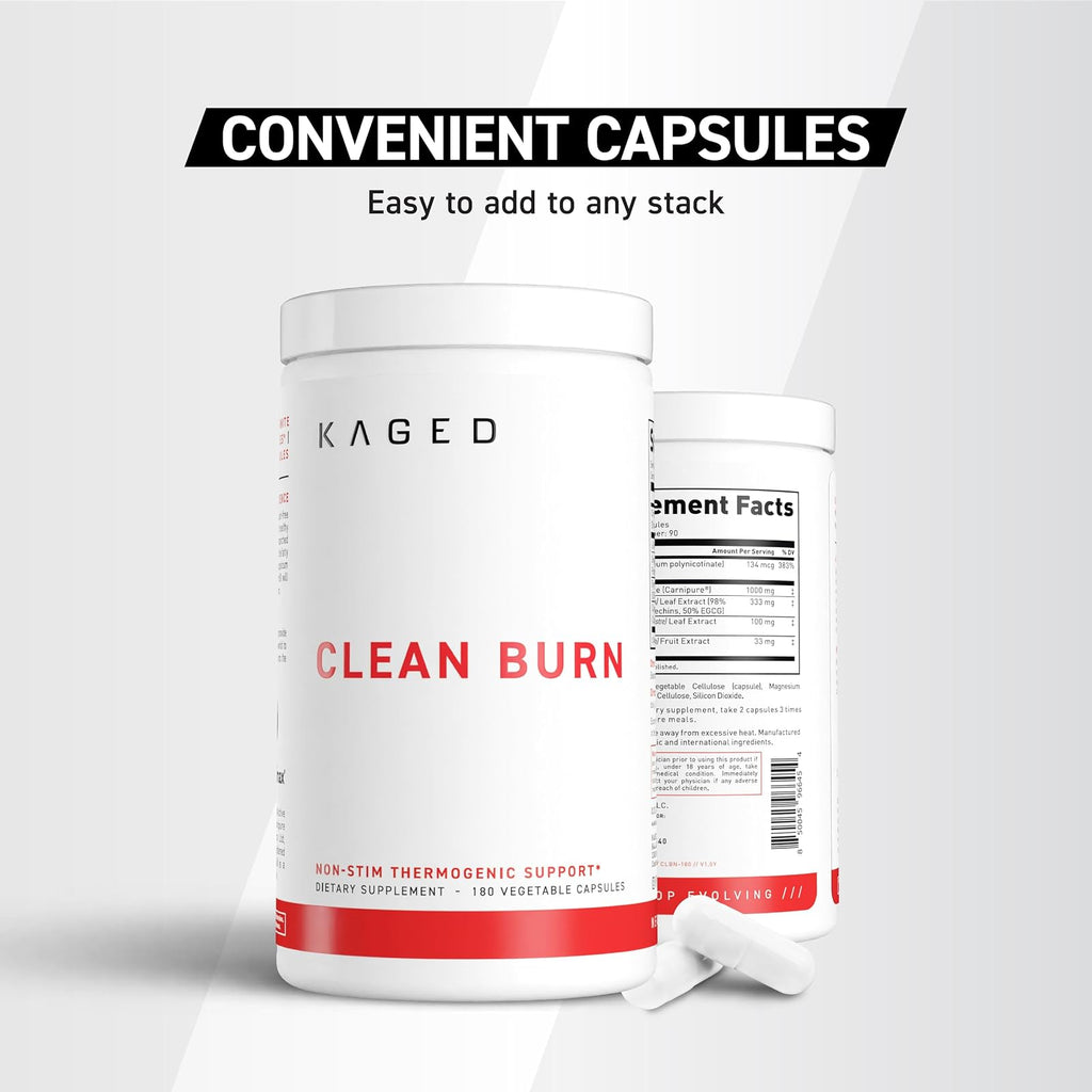 enhanced metabolism with Kaged Clean Burn