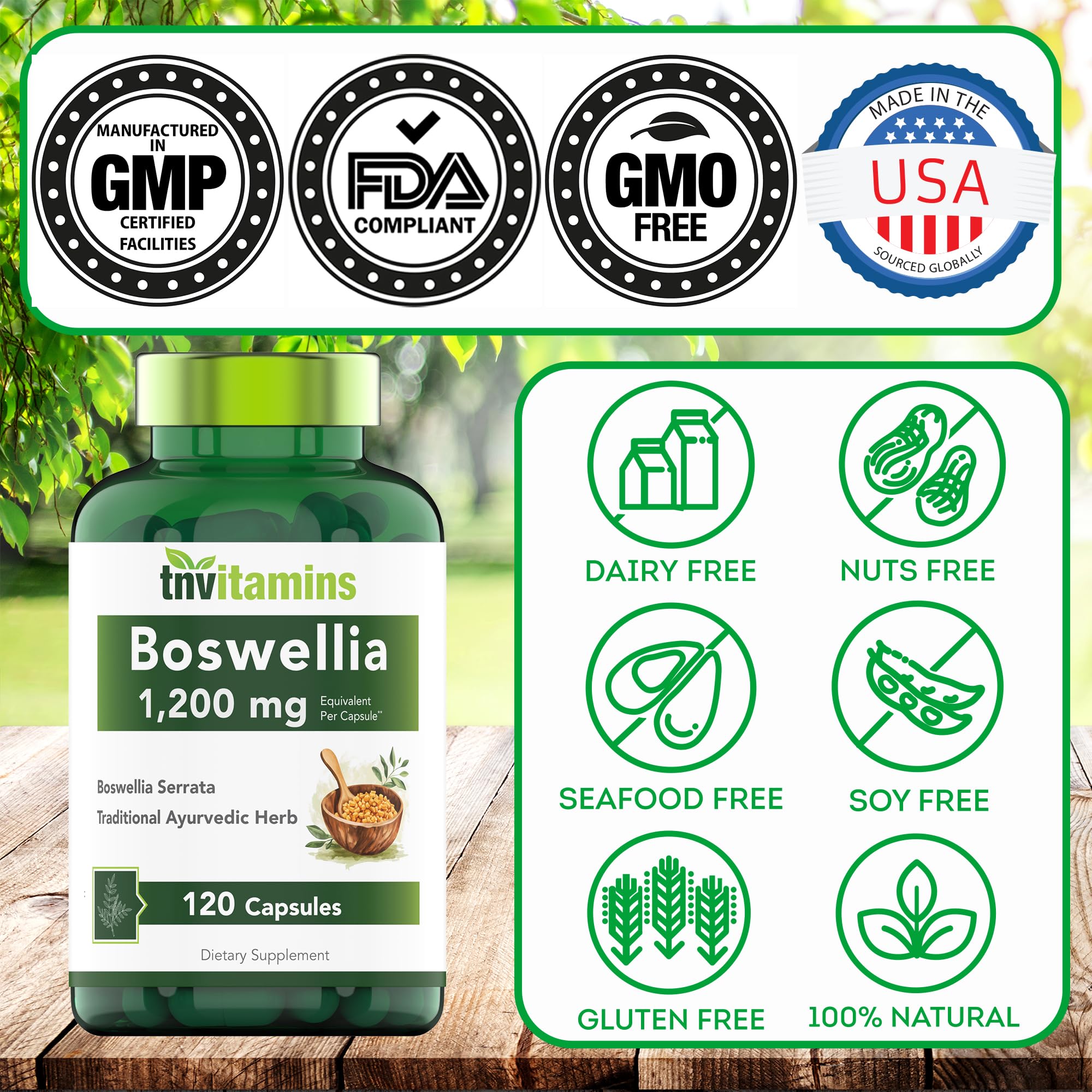 enhanced mobility with boswellia serrata