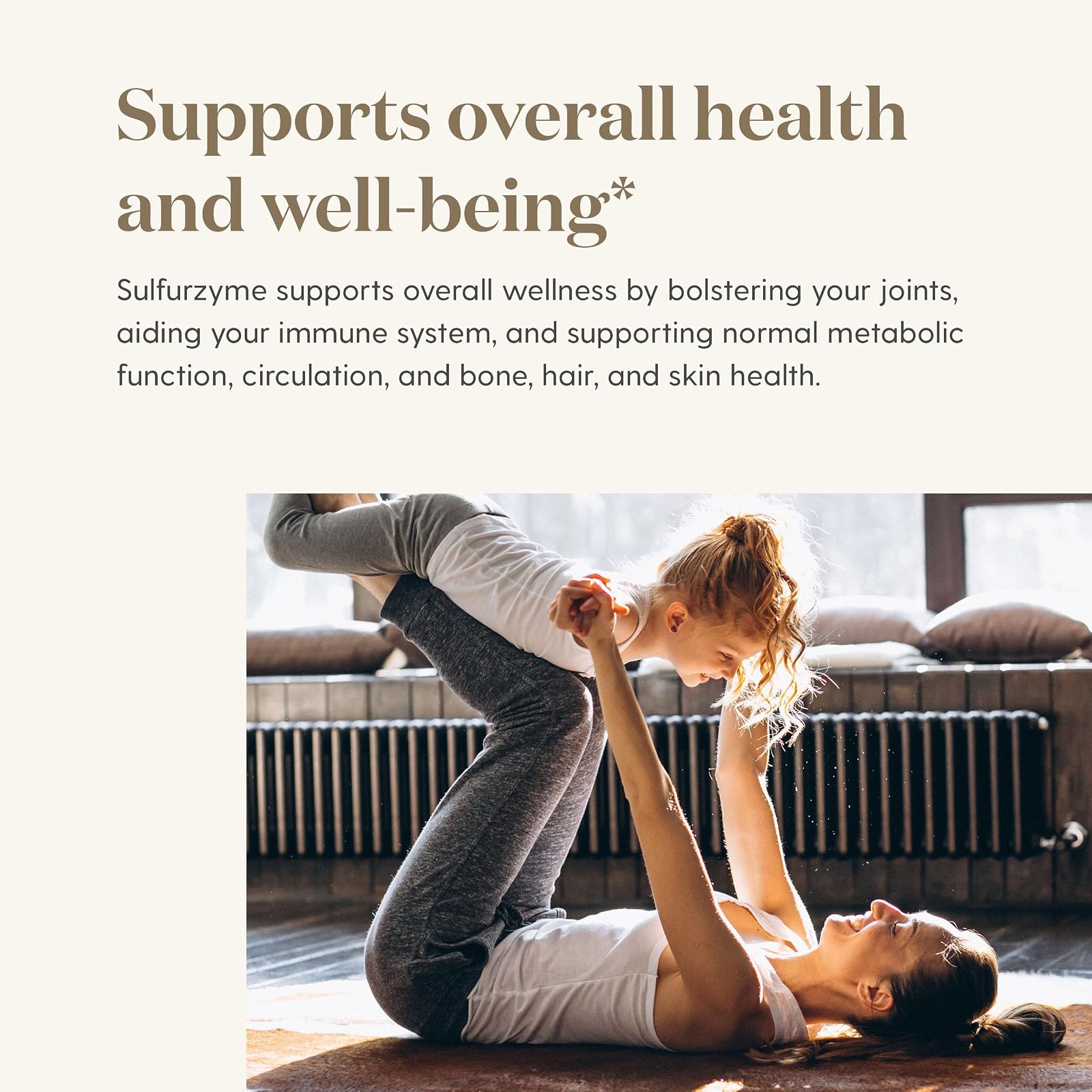 enhanced mobility with MSM formula