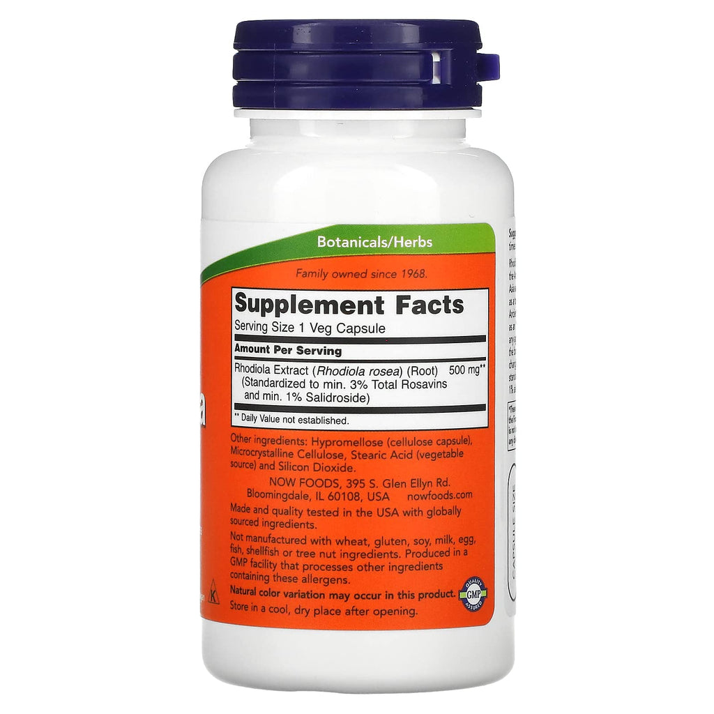 enhanced mood support Rhodiola capsules
